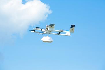 Компания Wing, принадлежащая Google, получила официальное разрешение на ...